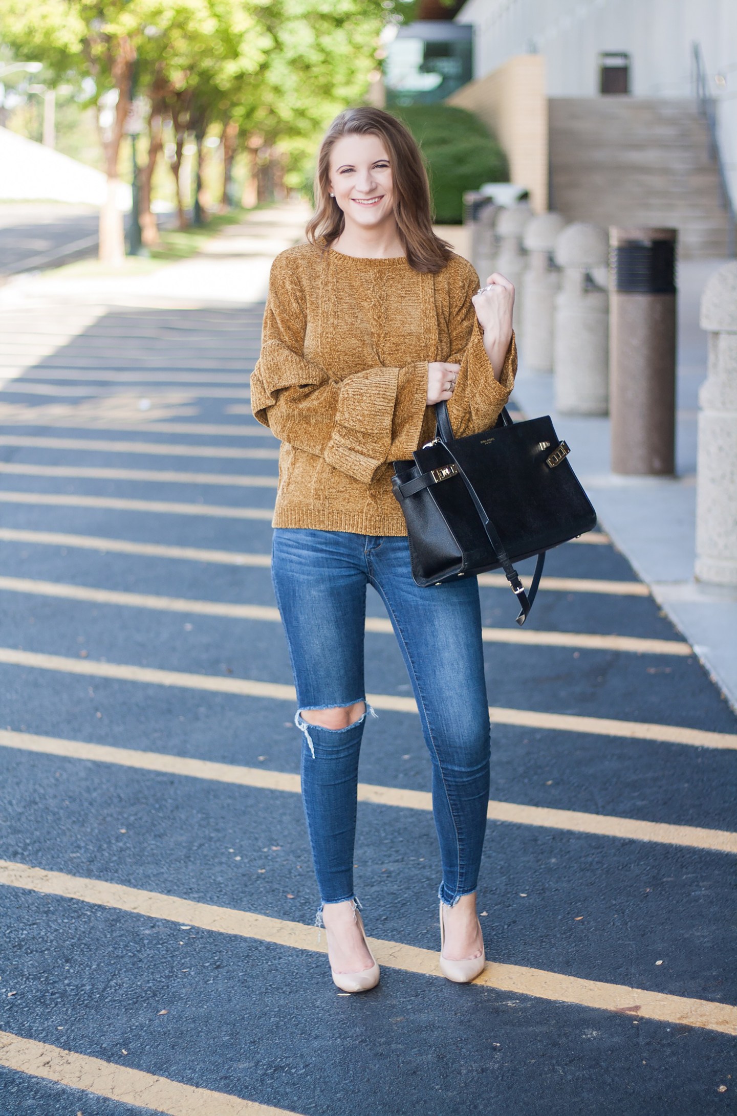 Versona Chenille Sweater – Chic Little Honey